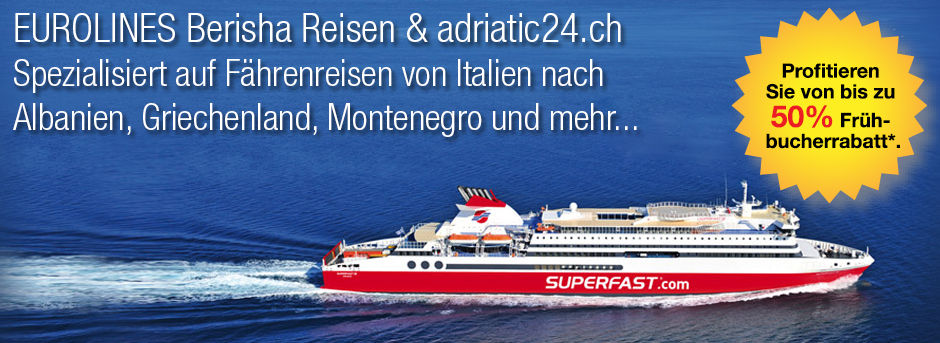 Busreisen, Fähren & Hotels | EUROLINES Berisha Reisen